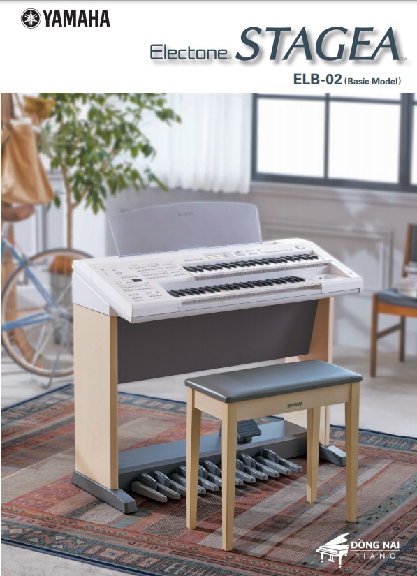 Đàn Electone Yamaha ELB-02 - Organ 2 Tầng Nhà Thờ
